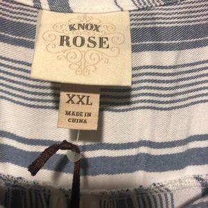 Knox Rose | Tops | Nwt Knox Rose Shirt | Poshmark